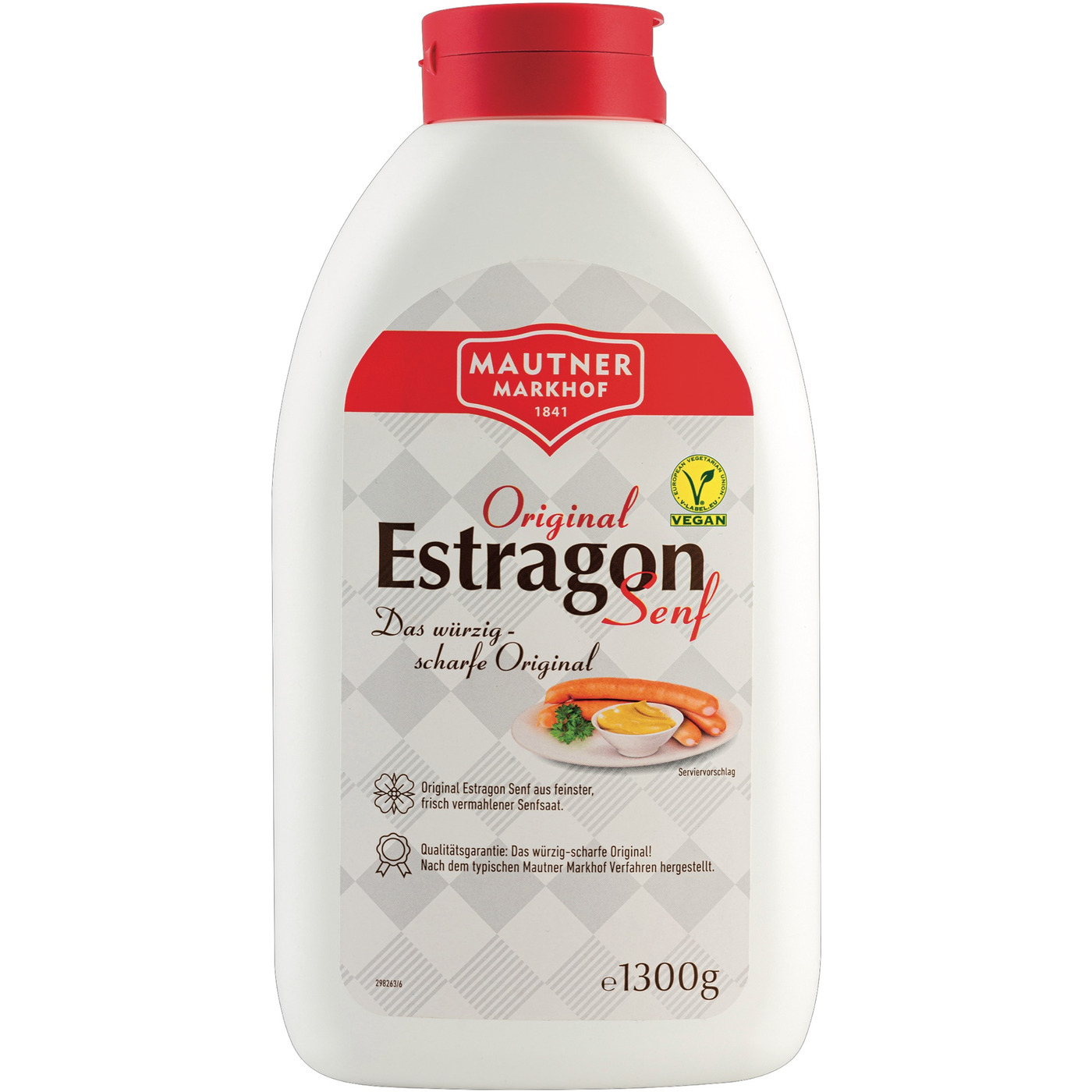 Transgourmet Österreich - Mautner Markhof Estragon Senf 1,3 kg
