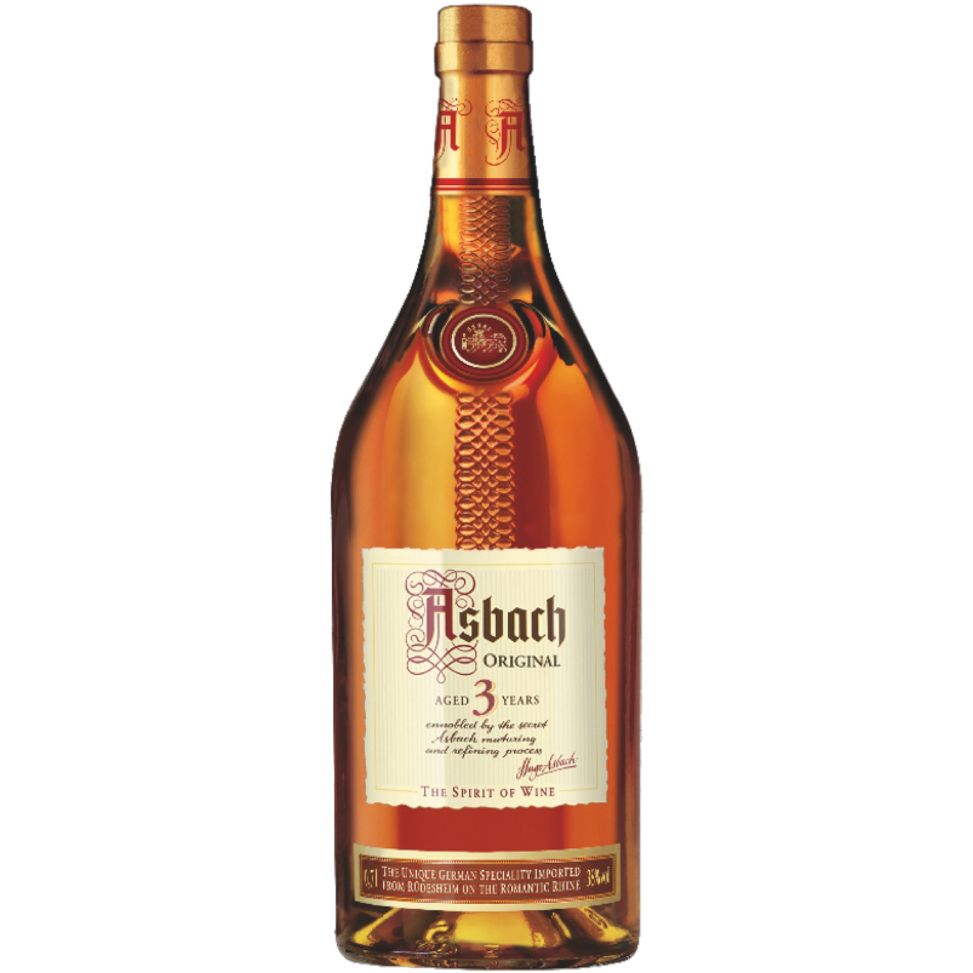 Transgourmet Österreich - Asbach Original 3 Jahre aus Deutschland 0,7 l