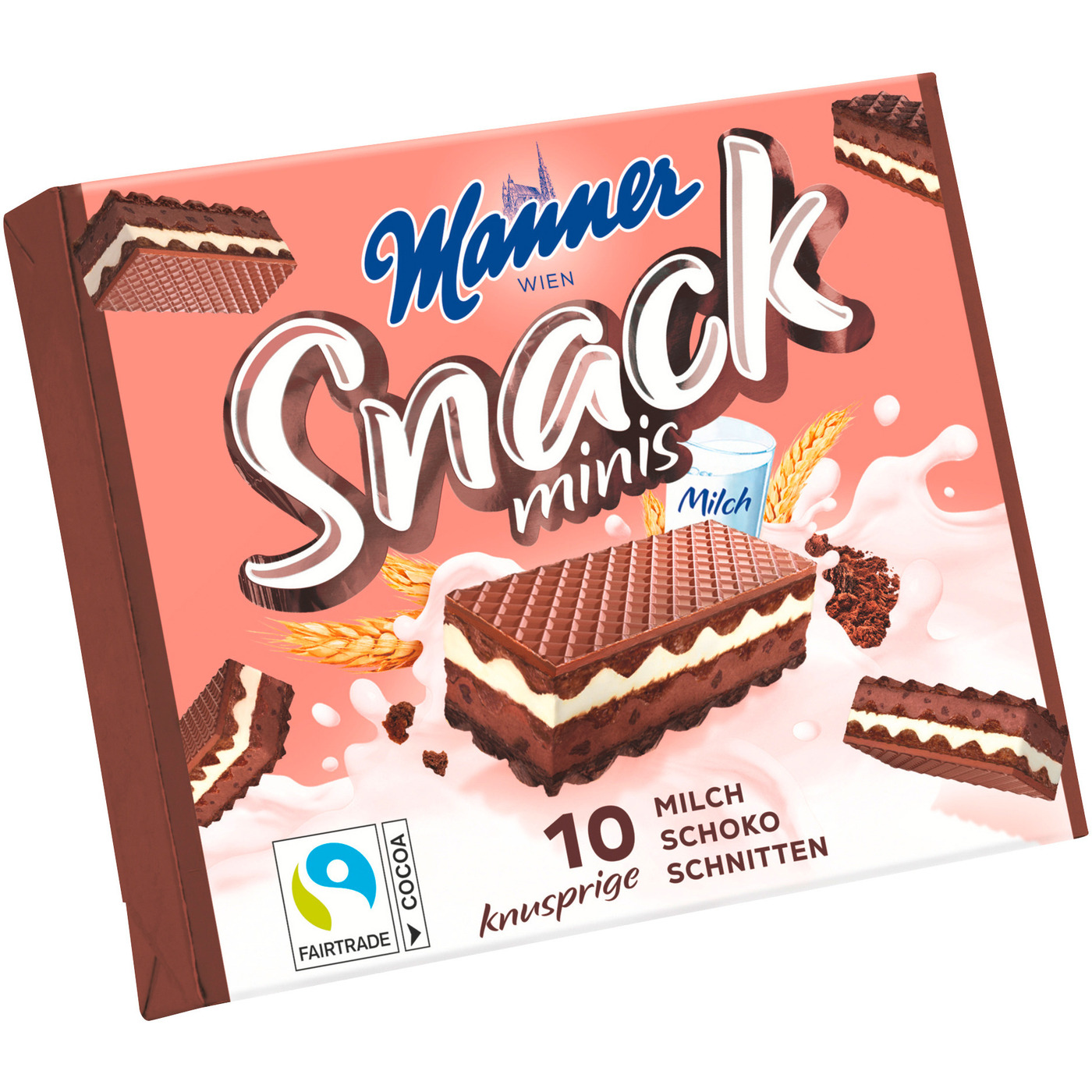 Transgourmet Österreich - Manner Snack Minis Schoko 3x75 g