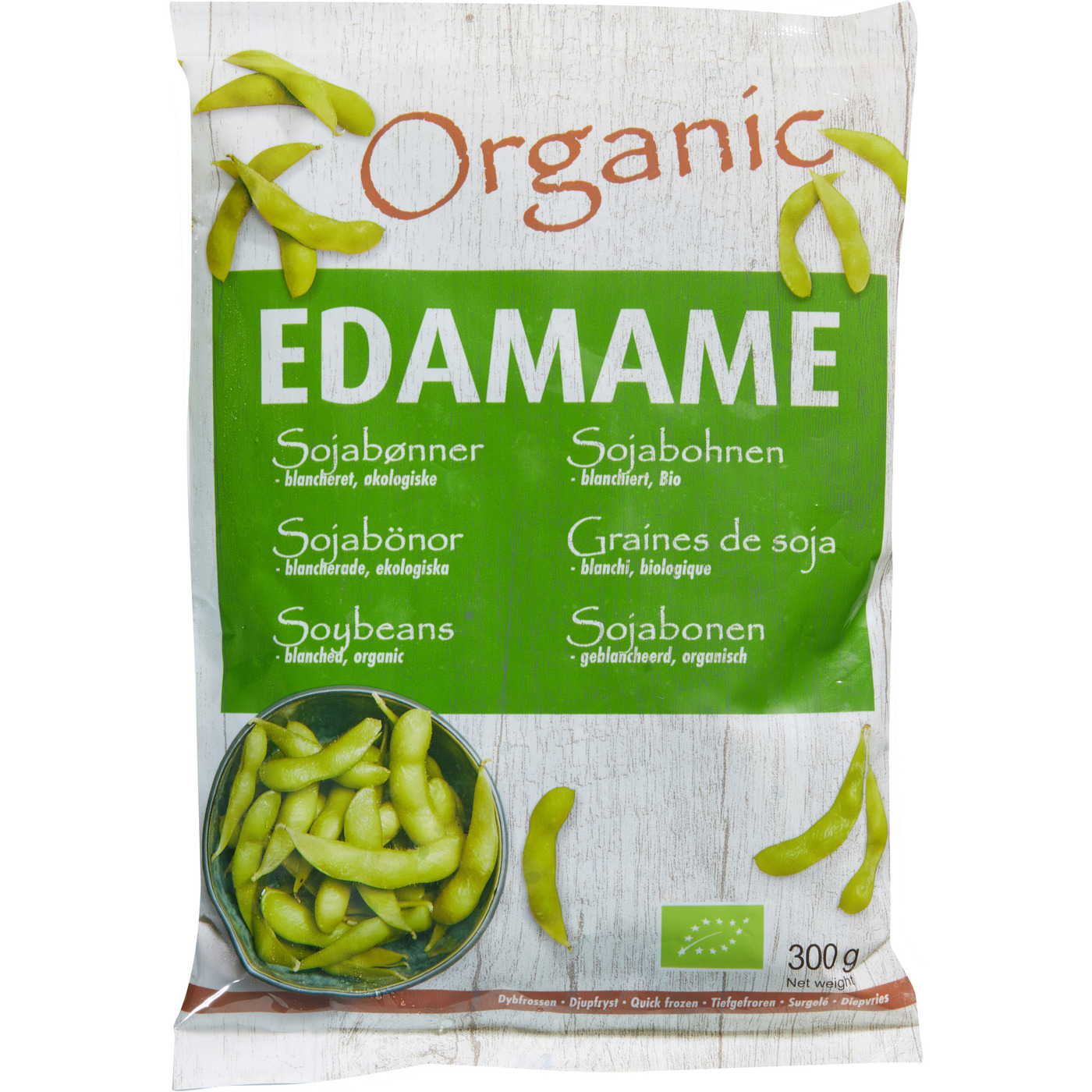 Transgourmet Österreich - Bio Edamame Sojabohnen tiefgekühlt 300 g