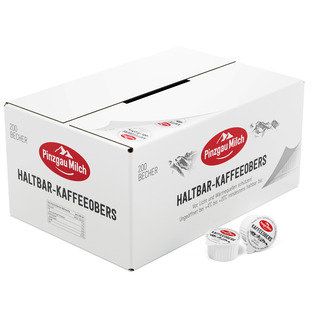 Transgourmet Österreich - Pinzgau Milch H-Kaffeeobers 15% Fett 200 x 8 g