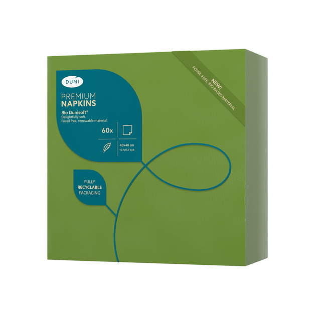 Transgourmet Österreich - Duni Dunilin Servietten 40 x 40 cm, leaf ...